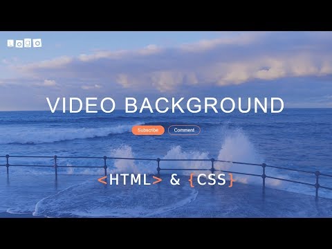 How To Make A Website With Full Screen Background Video Using Html And
